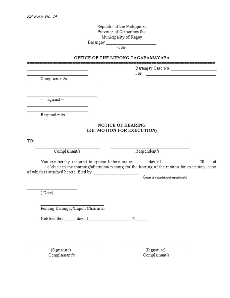 KP Form No 24 | PDF | Finance & Money Management