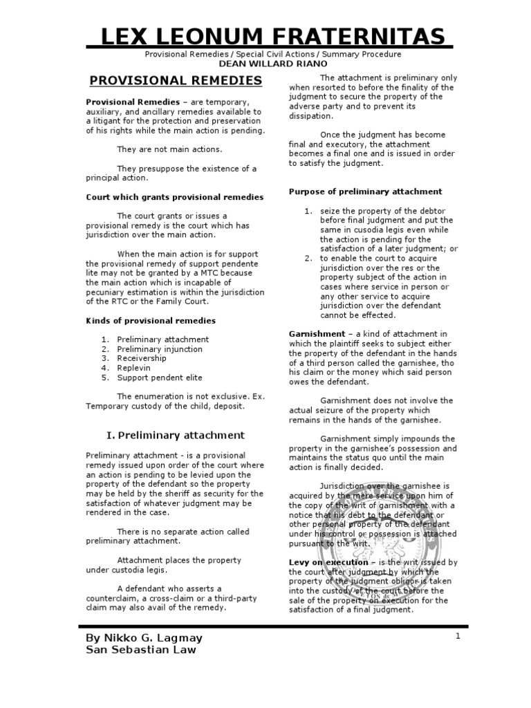 Dean Riano - PR and SCA | PDF | Injunction | Lawsuit