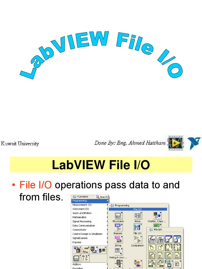 Labview File Io | PDF | Point Of Sale | Chart