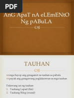 Elemento NG Pabula | PDF