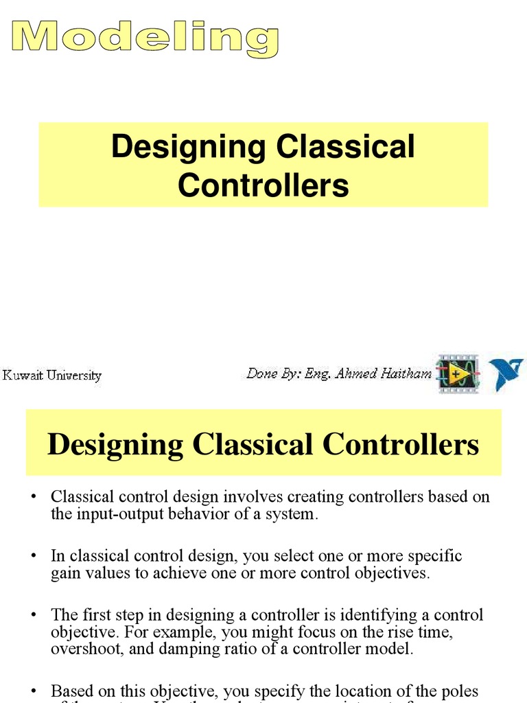 Classical Control System – Basics Of Control Theory – OIDK
