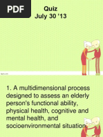 Geriatric Depression Scale-30 Item | PDF | Geriatrics | Psychology