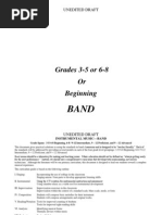 Beginning Band - First Day Lesson Plan | PDF | Aerophones | Elementary ...