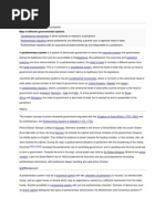 Westminster System: Definition and Relevance | PDF | Parliamentary ...