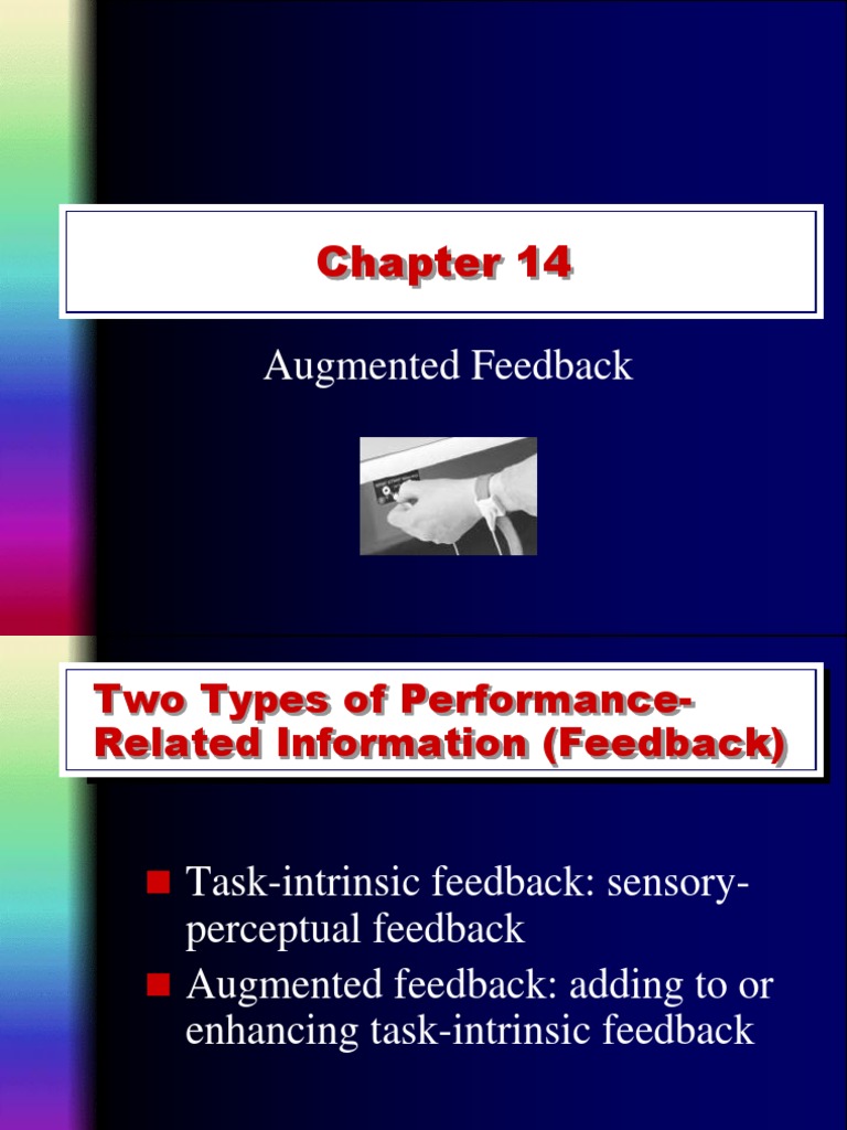 Augmented Feedback | PDF | Feedback | Perception
