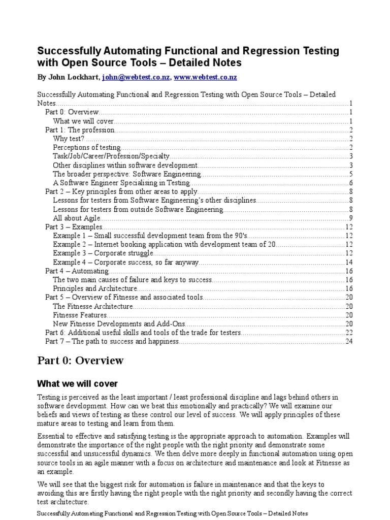 Agile Automation Detailed Pdf Software Testing Agile Software Development