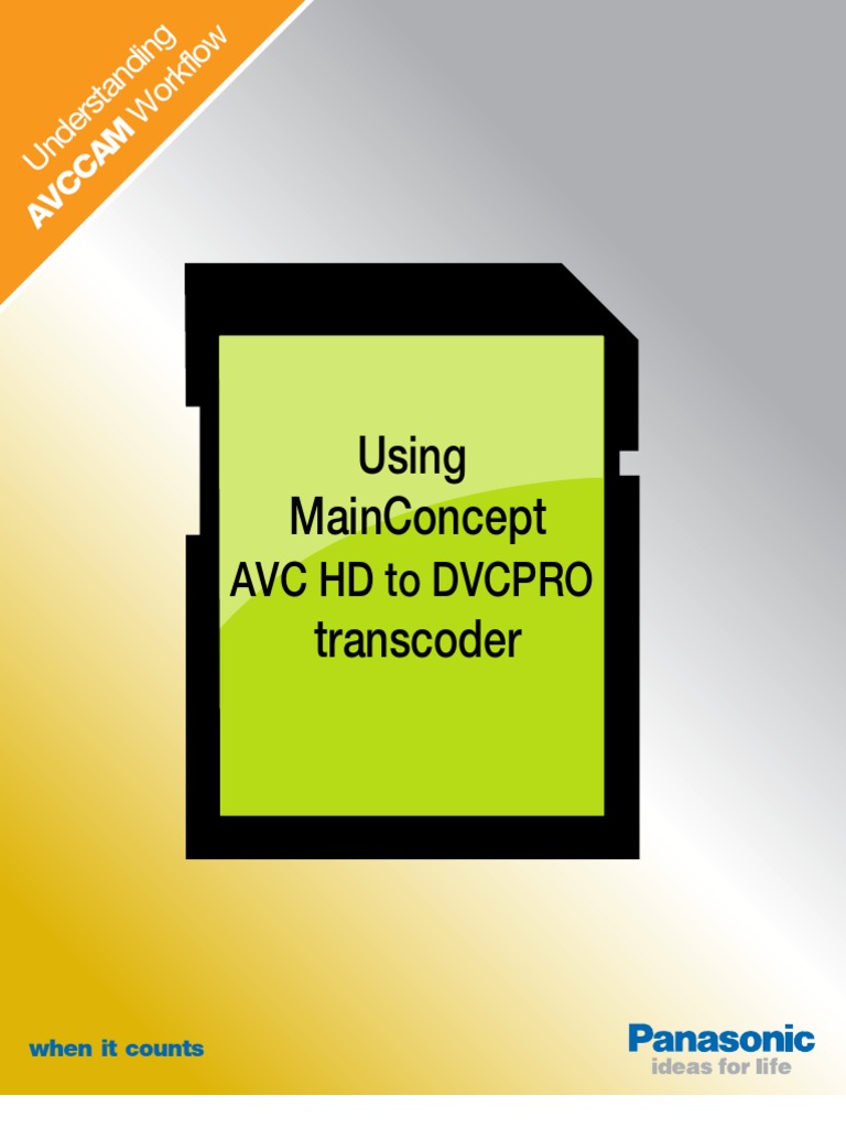 MainConcept Transcoder | PDF | Microsoft Windows | System Software