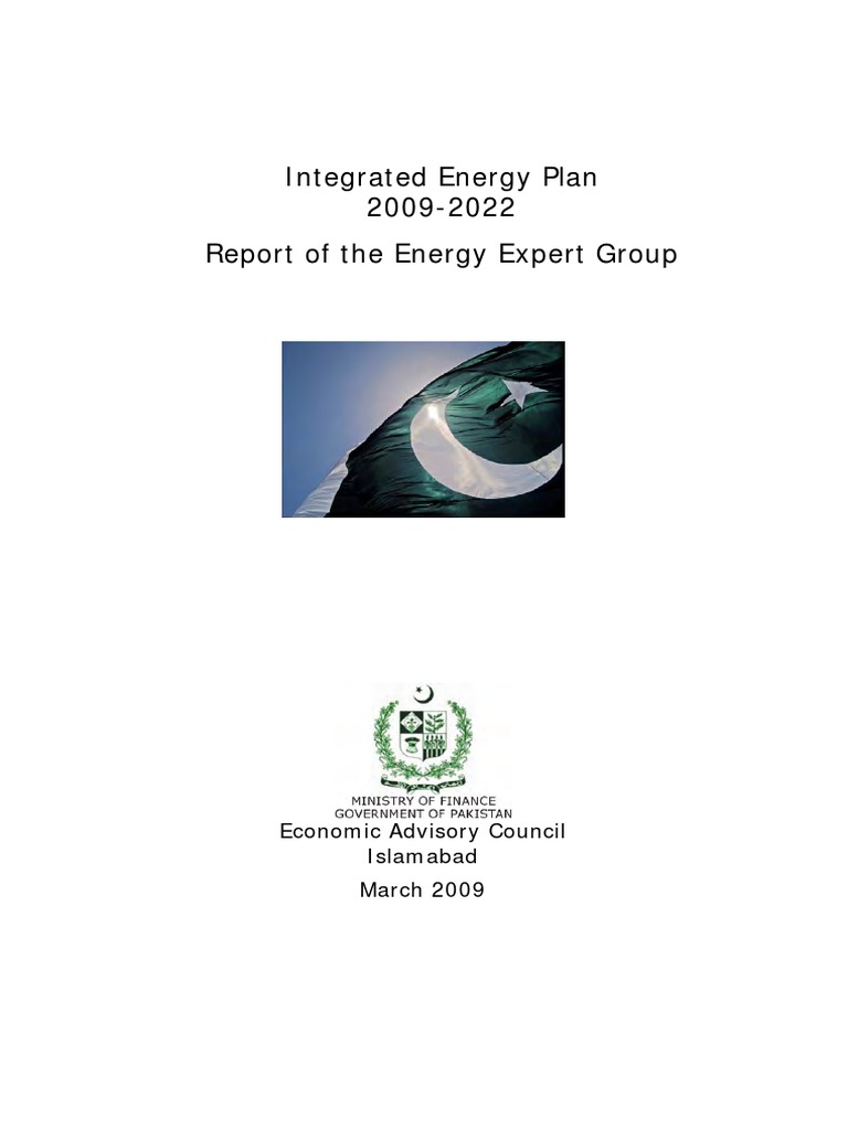 Integrated Energy Plan2009-22 | PDF | Energy Industry | Natural Gas