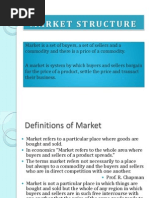 Market Structures - Notes For Economics Students | PDF