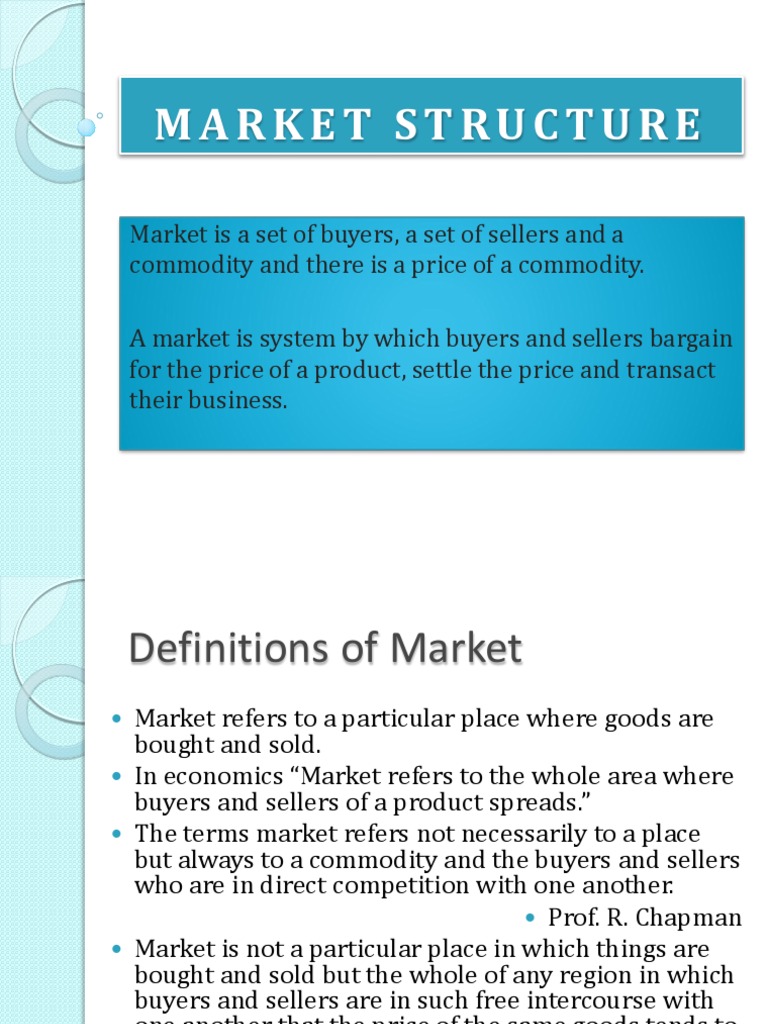 Market Structure | PDF | Monopoly | Oligopoly
