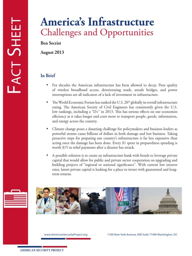 America's Infrastructure: Challenges and Opportunities | PDF ...