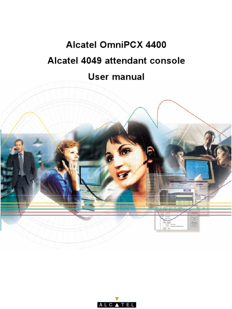 Alcatel OmniPCX 4400, Alcatel 4049 Attendant Console User Manual | PDF ...