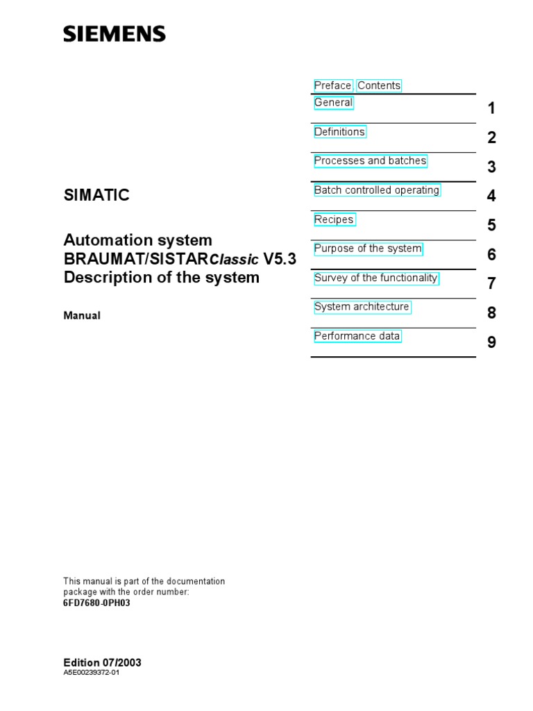 Braumat - Sistar v5.3 System Description | PDF | Subroutine | Automation