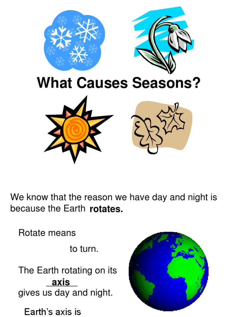 What Causes Seasons | PDF | Science & Mathematics