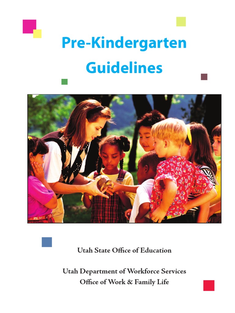 Prekindergarten Guidelines Final Draft | PDF | Preschool | Nonverbal ...