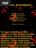 Study Case Lactose Intolerance Sofia Montoya | PDF | Digestion | Glucose
