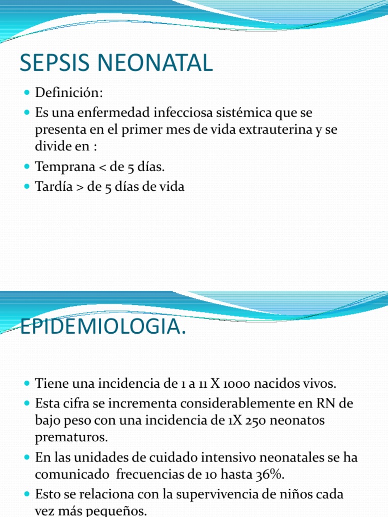 Neonatal Sepsis: A Comprehensive Review of Definition, Epidemiology ...