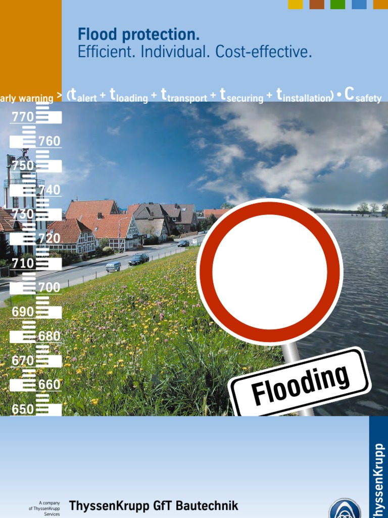Flood Protection HWS Brochure ENG | PDF | Deep Foundation | Levee