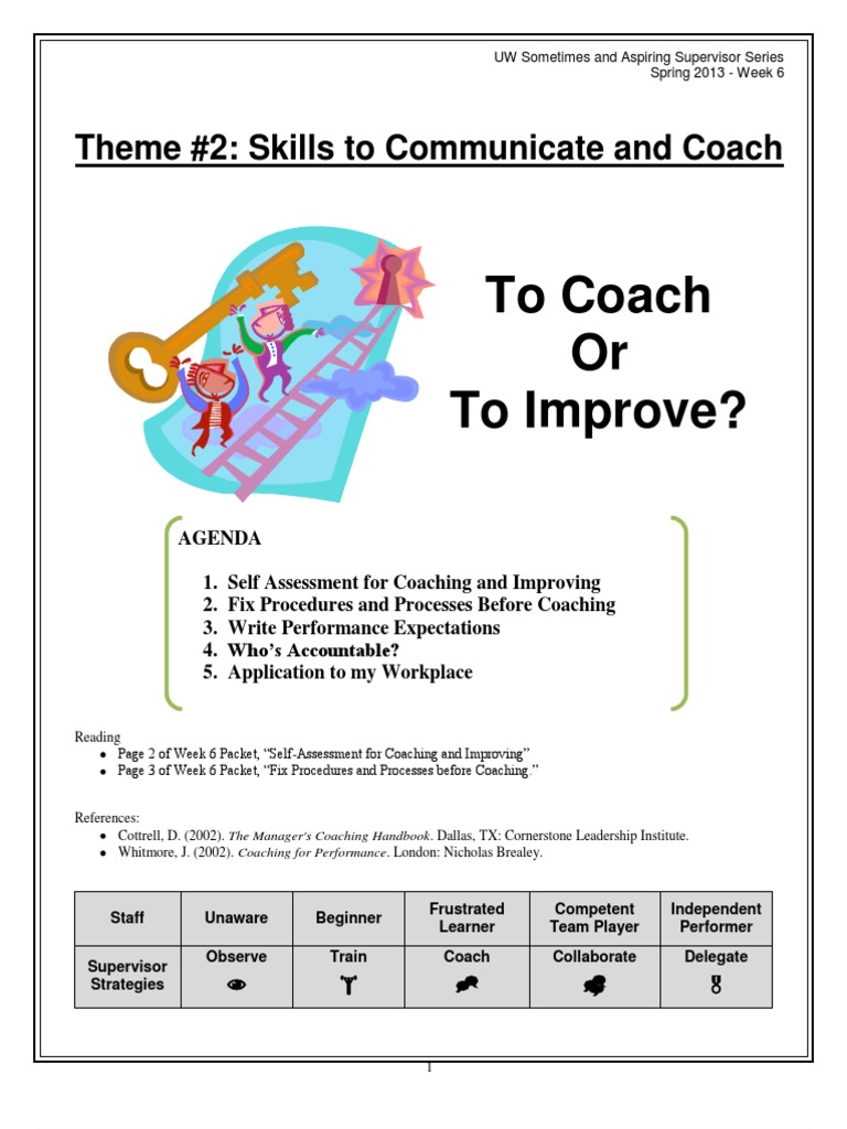 6 Packet Spring13 | PDF | Supervisor | Competence (Human Resources)