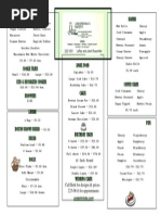 Dessert Table Packages and Pricing | PDF | Cooking, Food & Wine