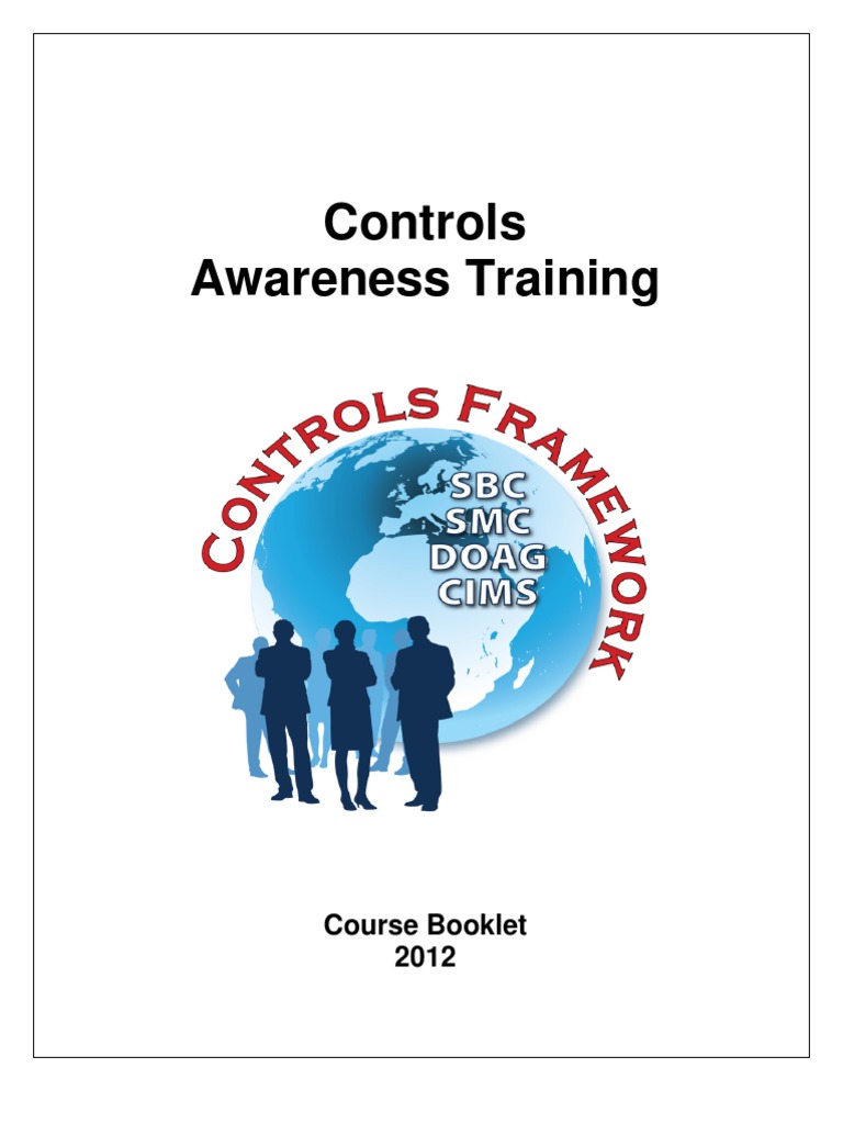 2012 - Controls Awareness Training - Course Booklet | PDF | Internal ...