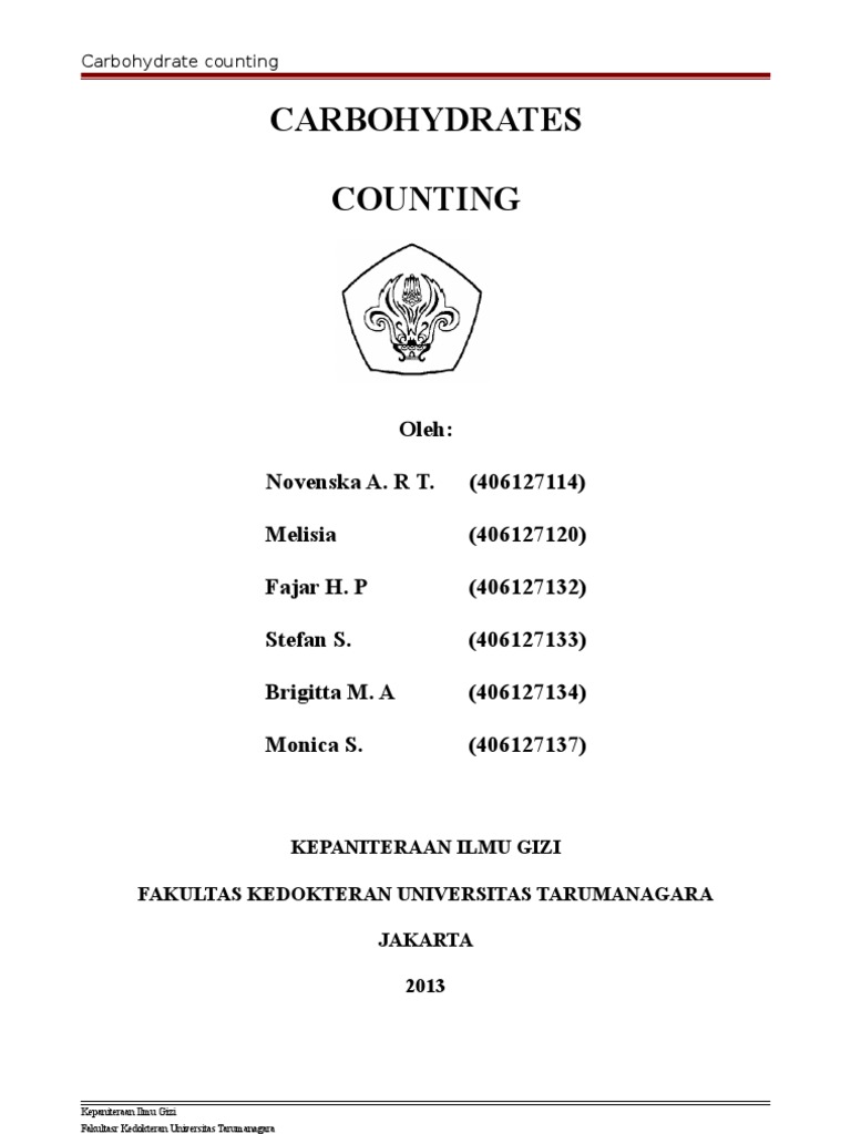 Tugas Paper Carbohydrate Counting PDF
