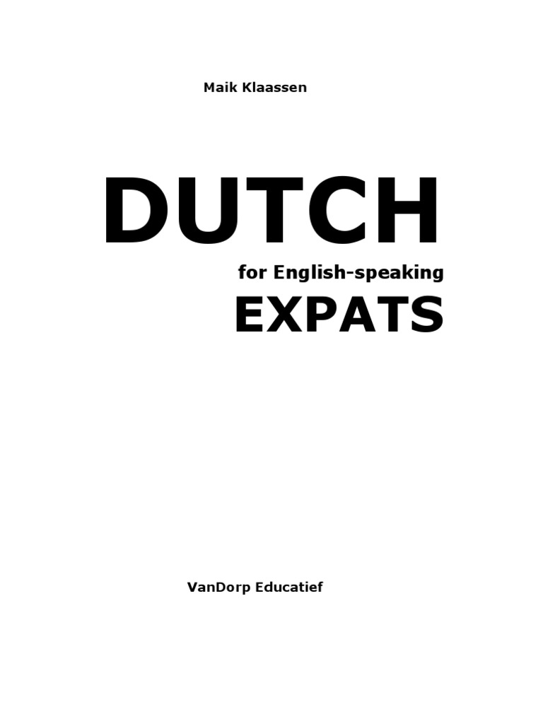Dutch Lessons | PDF