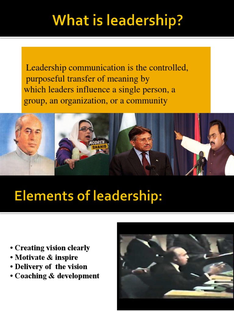 Effective Leadership Communication Styles | PDF