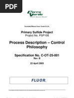 Process Control Philosophy | PDF | Scada | Pump