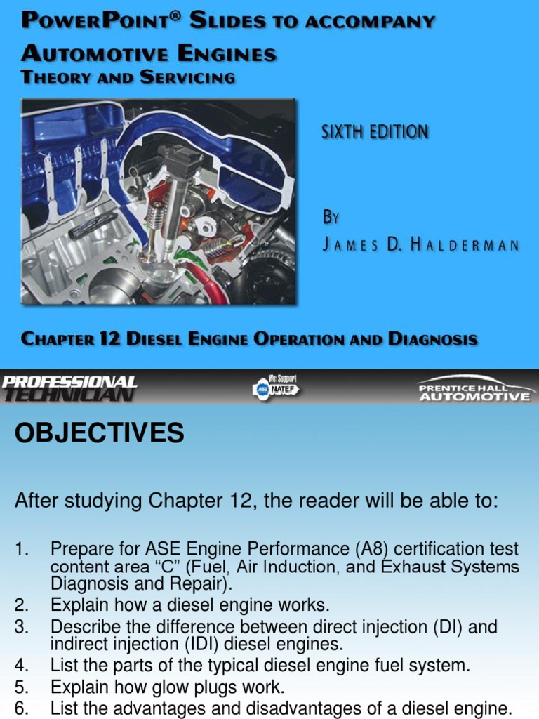 (Diesel Engine Operation and Diag) | Diesel Engine | Fuel Injection