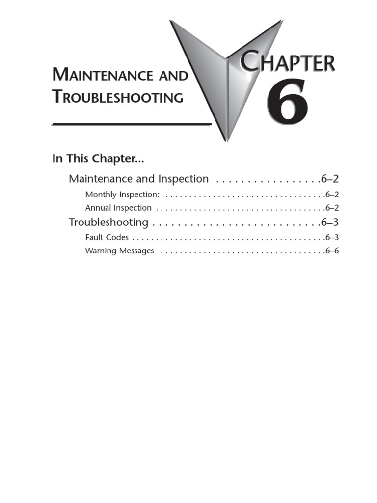 GS2 AC Drive Maintenance Guide | PDF | Power Supply | Troubleshooting