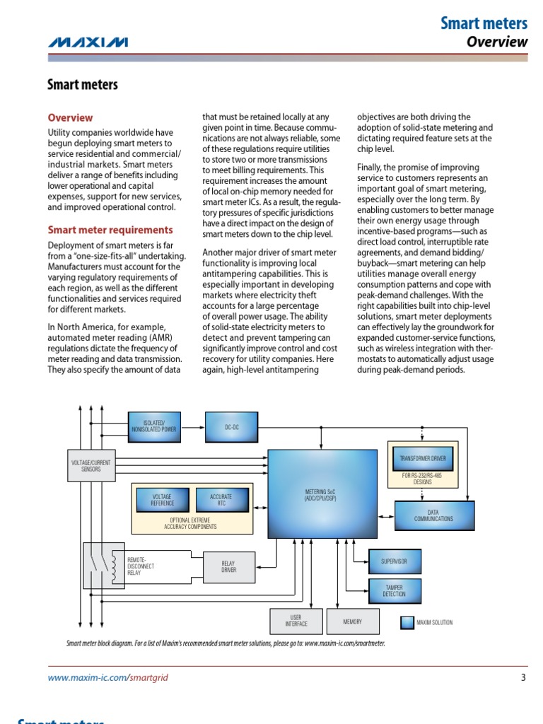 Smart Meter PDF | PDF | Computers | Technology & Engineering