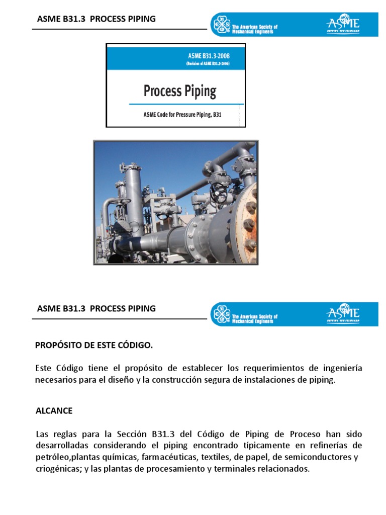 Asme B31.3 | PDF