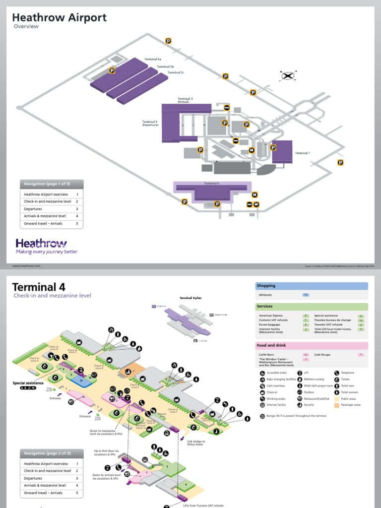 Heathrow T4 Map | PDF