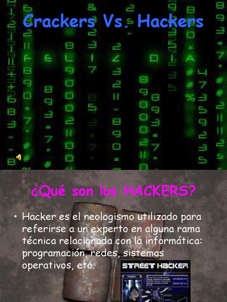 Hacker Vs Cracker | PDF | Hacker de seguridad | Software libre