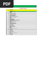 General Manager Check List Chart | PDF | Economies | Business