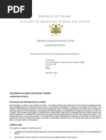 GES Lesson Plan Notes Basic 5 Week 5 Term1 | PDF | Learning | Word