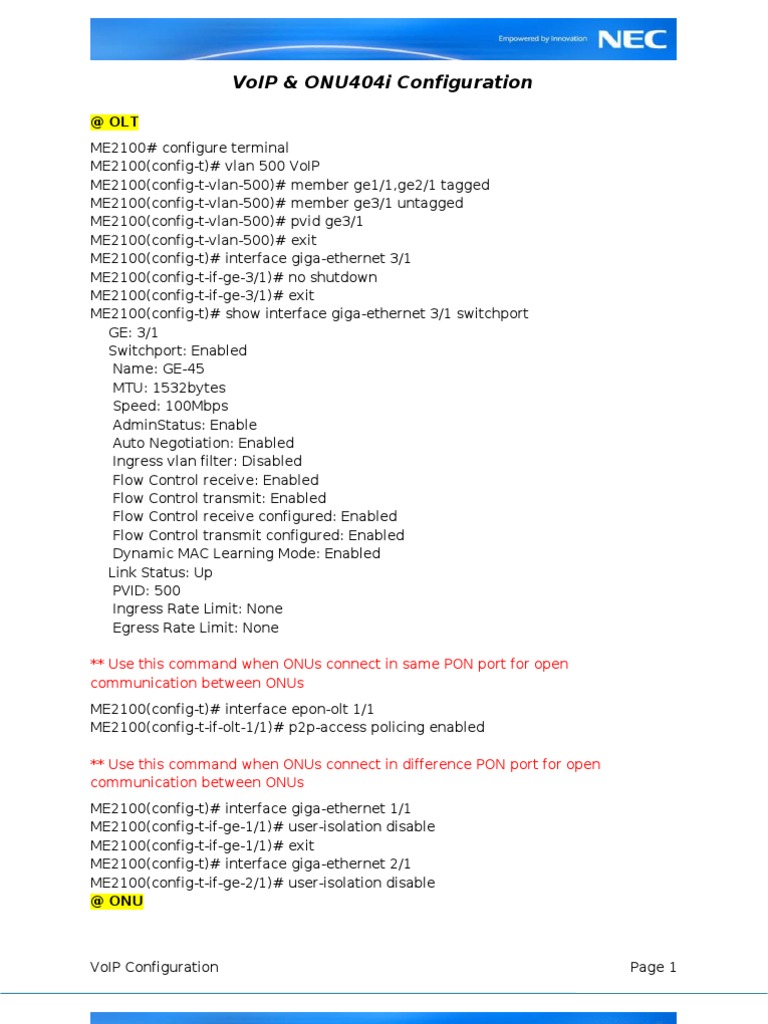 6 VoIP Configuration | PDF | Voice Over Ip | Session Initiation Protocol