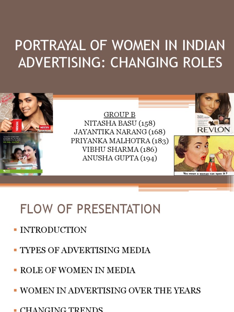 Evolving Portrayal of Women in Ads | PDF | Advertising | Gender Role