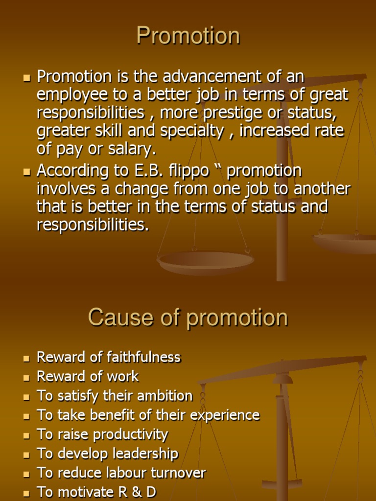 Employee Promotion, Demotion, and Transfer Guide | PDF | Turnover ...