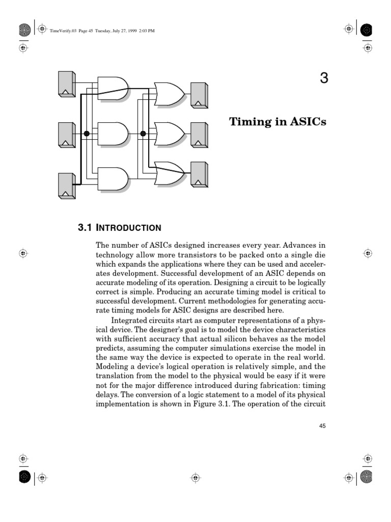 ASIC Timing | PDF