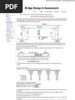 Design of T Beam Bridge | PDF | Beam (Structure) | Bridge
