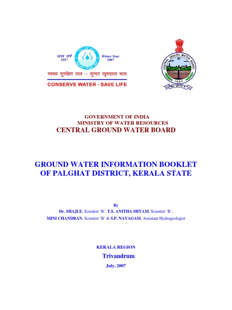 Pal Ghat | PDF | Water Resources | Groundwater