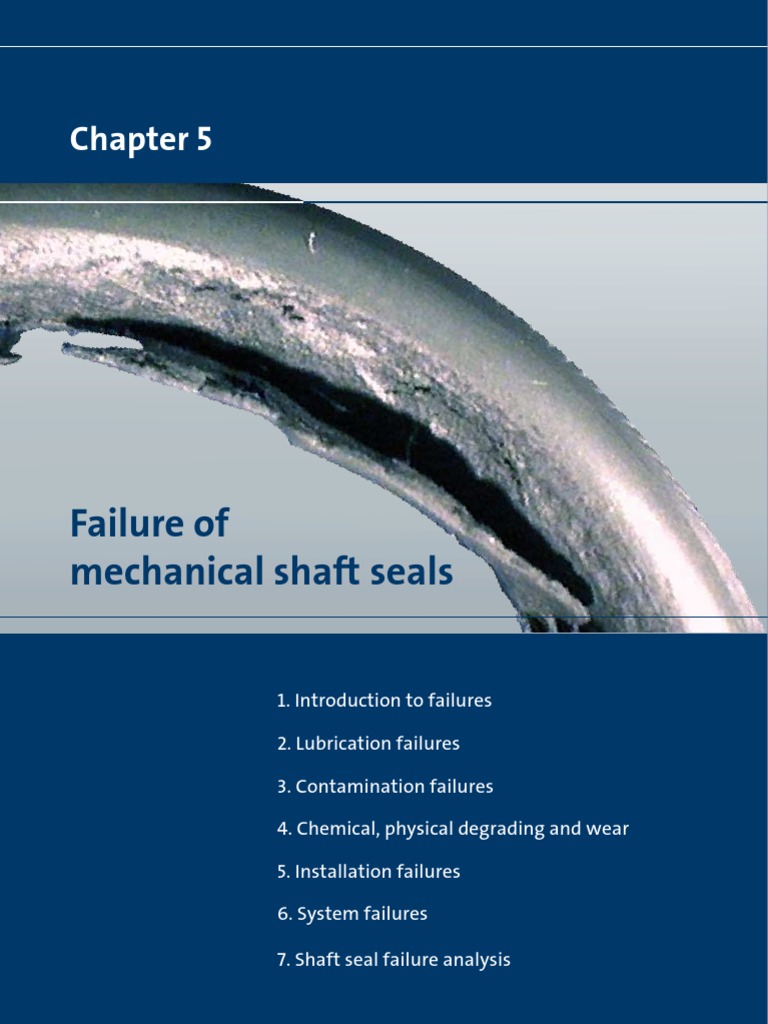 Seal Failure | PDF | Corrosion | Wear