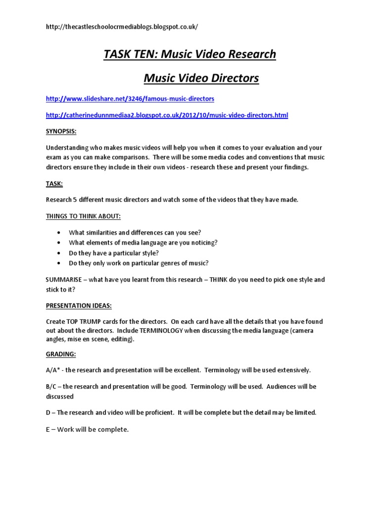 Task 10 - Music Directors | PDF