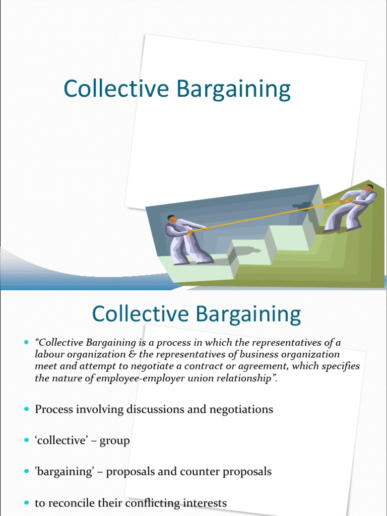 Collective Bargaining-27th July | PDF | Collective Bargaining | Trade Union