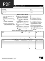 Room Data Sheet Template | PDF