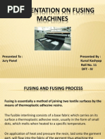 Fusing Process in Garment Industry | PDF | Lamination | Textiles