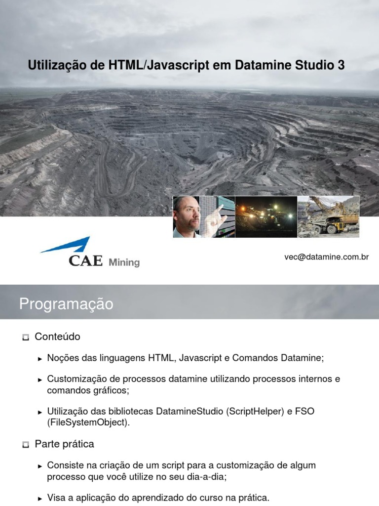 HTML/JS em Datamine | PDF | Html | Script Java