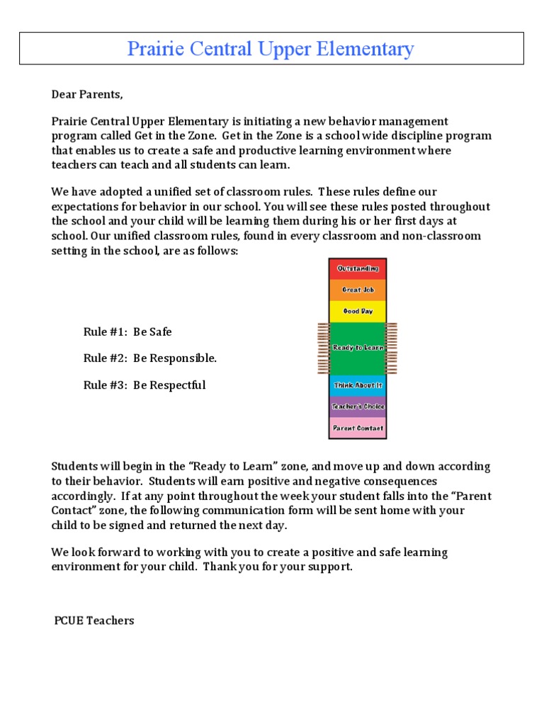 Behavior Letter | PDF